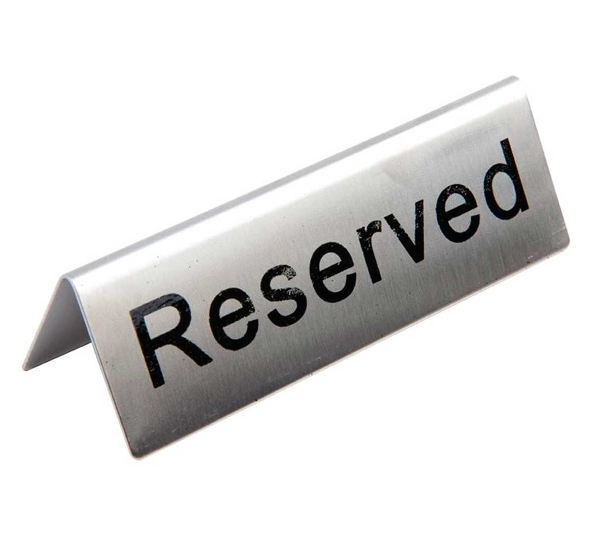 Rótulo de Mesa Gastronoble Reservado